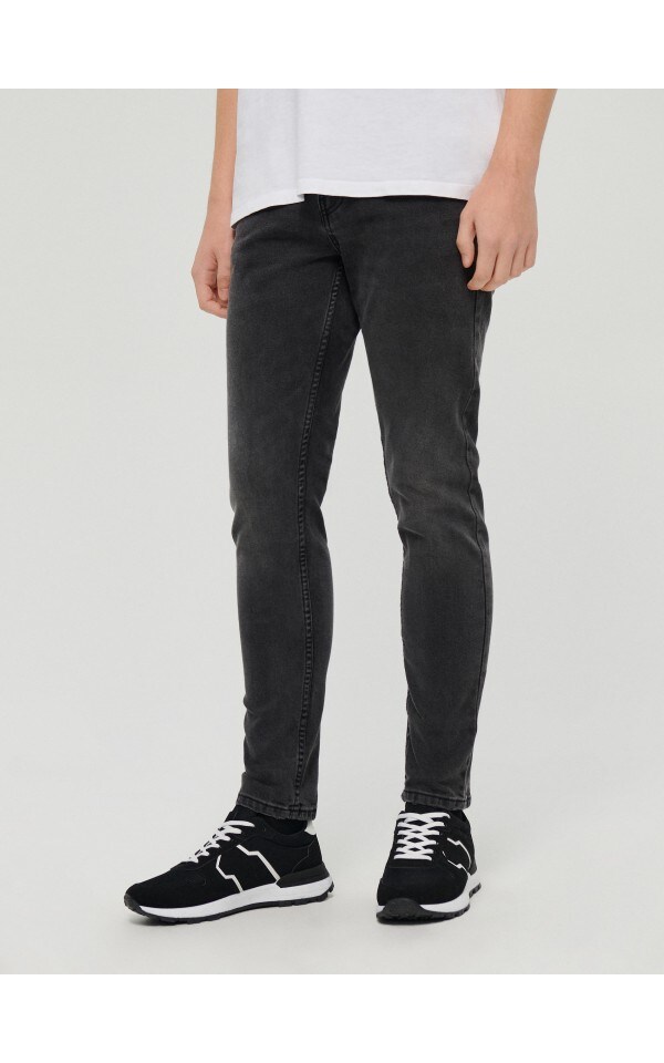 Farmerke slim fit Boja sivo - HOUSE - 6571W-90J