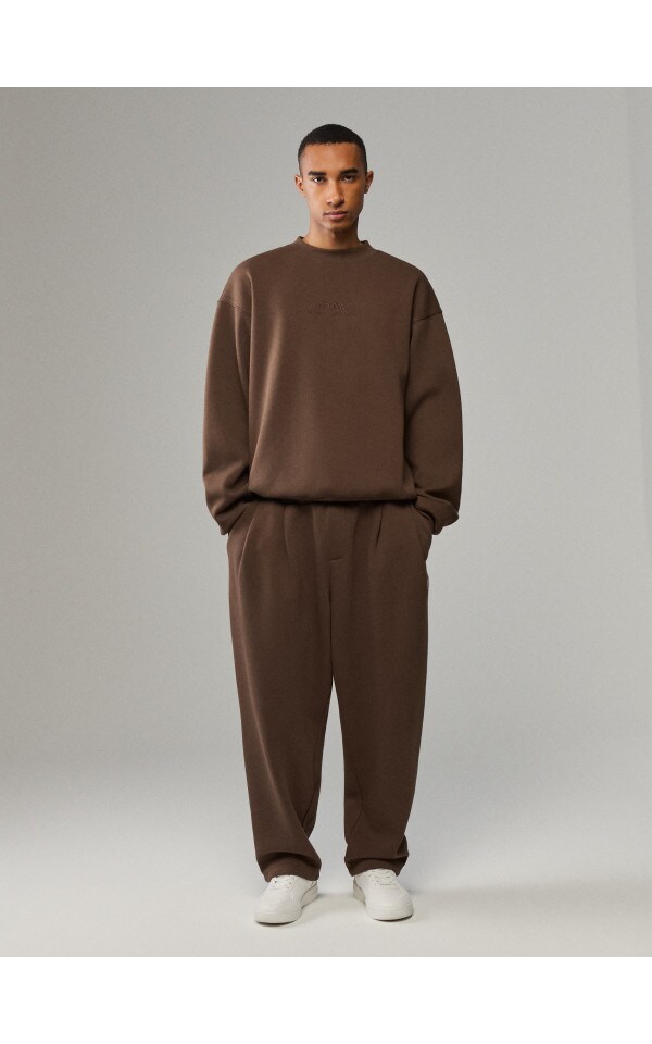 Baggy pantalone Boja ramno smeđe - HOUSE - 968IG-89X