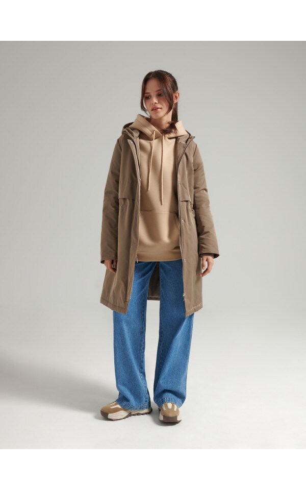 Палто с качулка, HOUSE, 9347M-87X