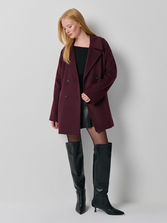 Kolor bordowy 💋 Z czym łączyć, jak stylizować? » Blog House