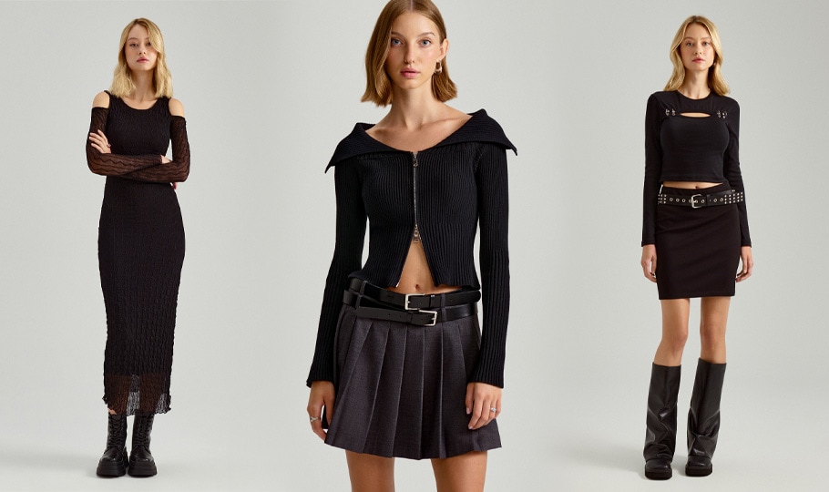 Styl gotycki - ubrania damskie w mrocznym klimacie » Blog House