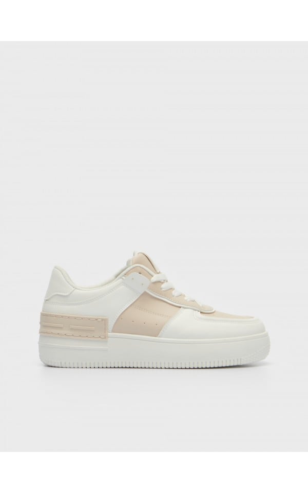 Bílé botasky s tlustou podrážkou Barva vícebarevná - HOUSE - 0316T-MLC