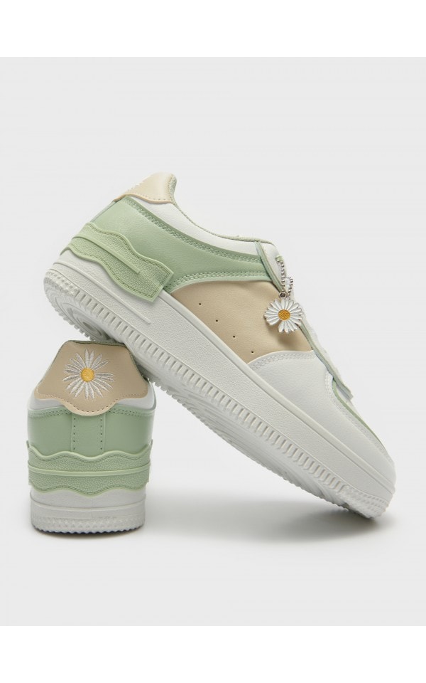 Bílé botasky s tlustou podrážkou, HOUSE, 0317T-MLC