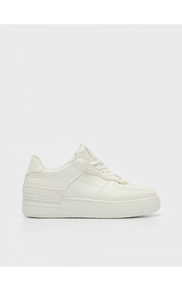 Bílé botasky s tlustou podrážkou, HOUSE, 0321T-00X