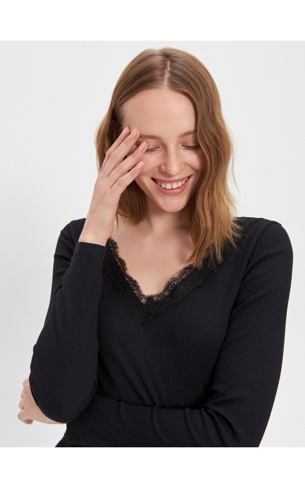 Halenka s krajkou, HOUSE, YC063-99X