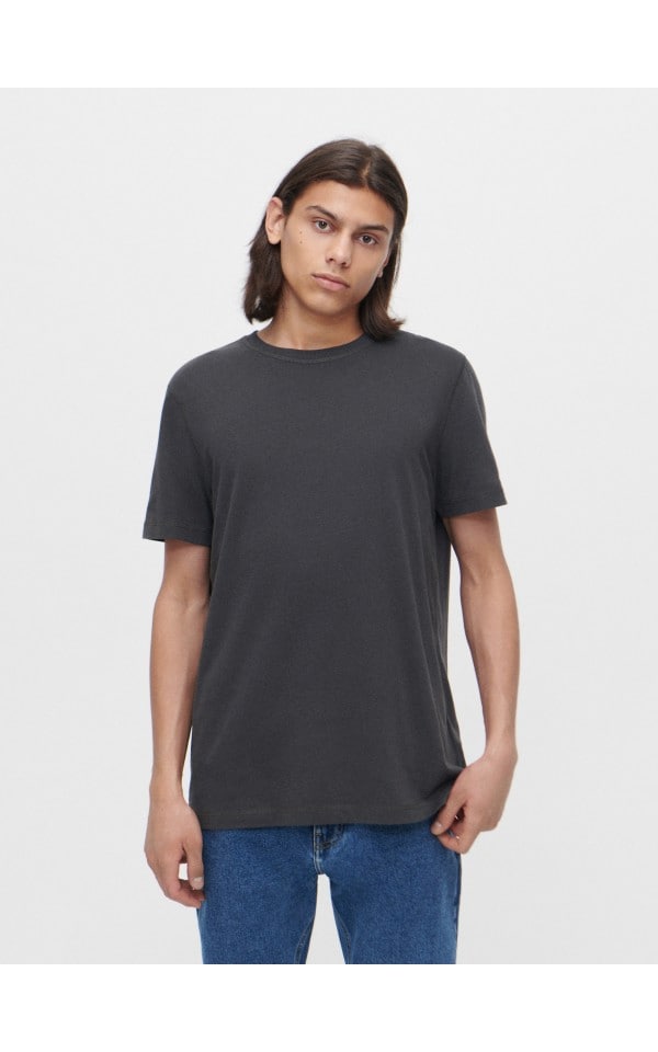 Basic Schlichtes T-Shirt, HOUSE, 6390Q-90X