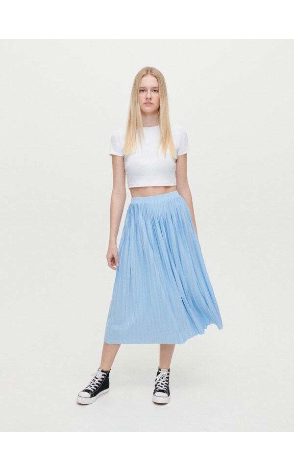 Falda a media pierna Basic, HOUSE, 0621U-50X