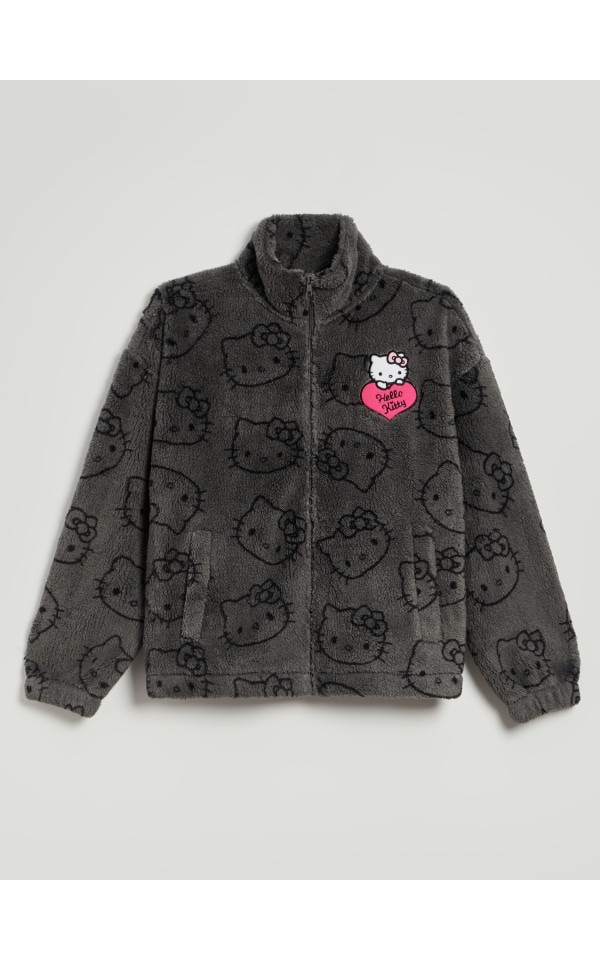 Forro polar Hello Kitty Color gris oscuro - HOUSE - 610DM-90X