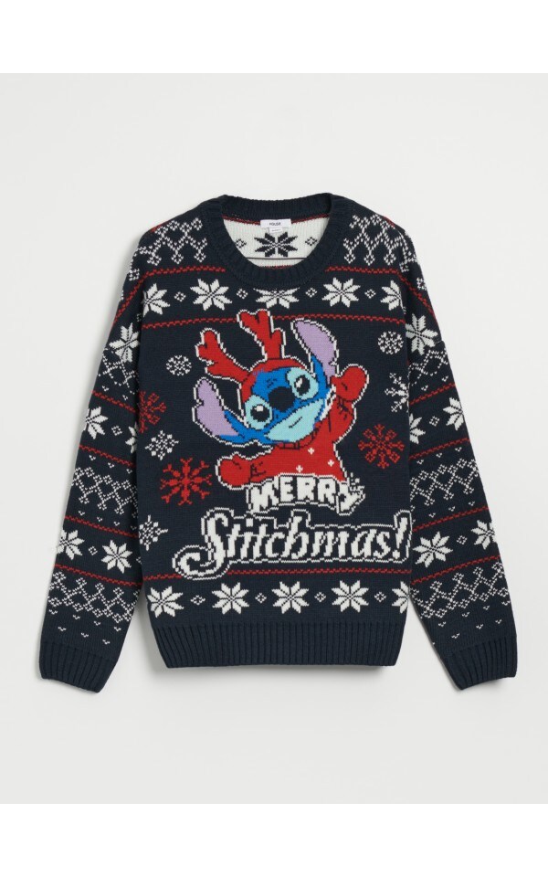 Jersey en punto de jacquard Merry Stitchmas Color multicolor - HOUSE ...