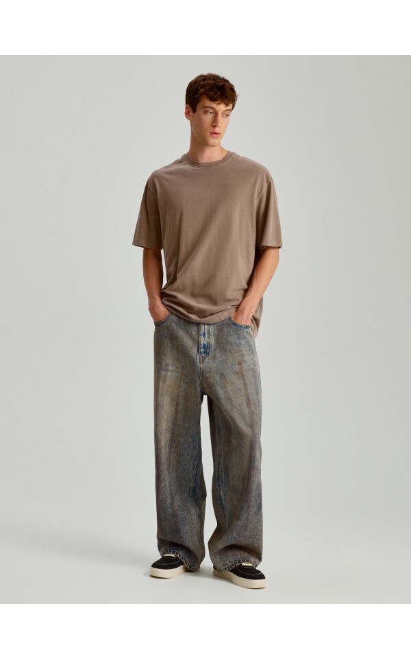 Pantalón vaquero baggy fit Color azul - HOUSE - 764DG-50J