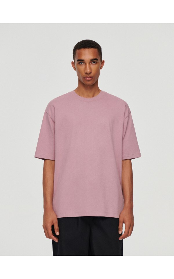 Camiseta lisa Basic Color malva - HOUSE - 9380W-34X