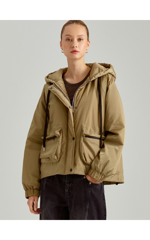 Giacca oversize Colore cachi - HOUSE - 103BO-87X