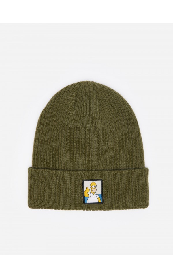 Cappello beanie con toppa The Simpsons, HOUSE, 4777A-87X