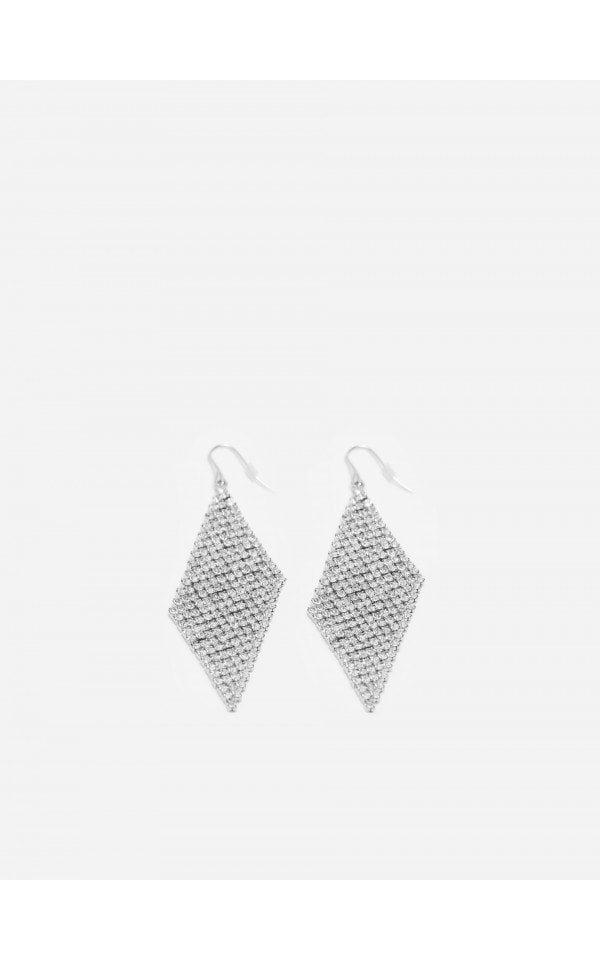 Auskarai Spalva sidabrinė - HOUSE - 9482Q-SLV