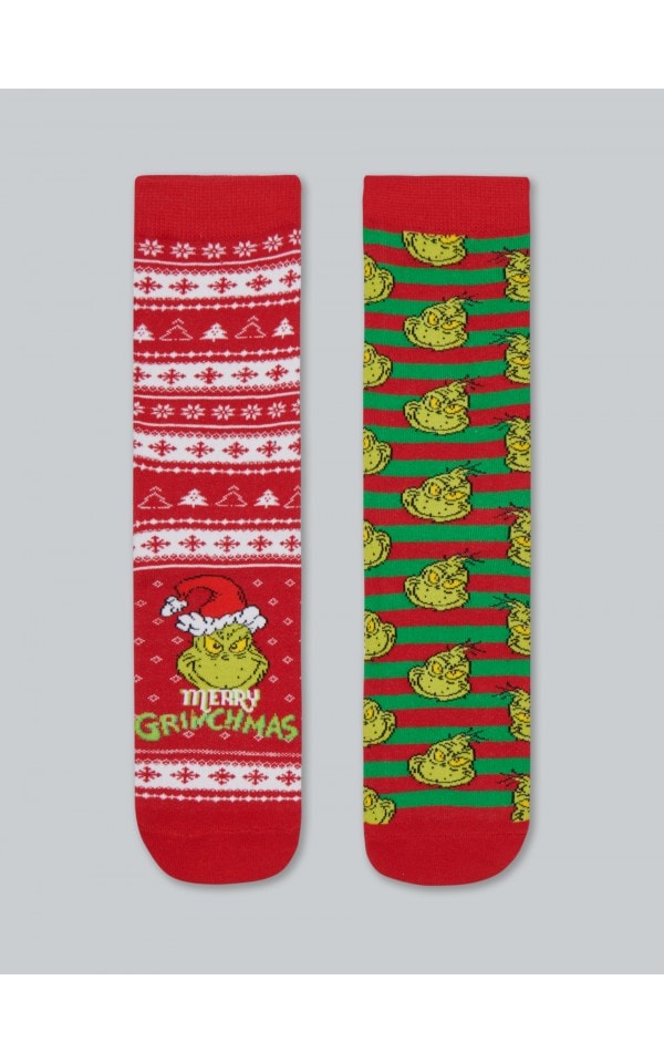 Skarpetki Grinch 2-pak - HOUSE - 3874L-MLC