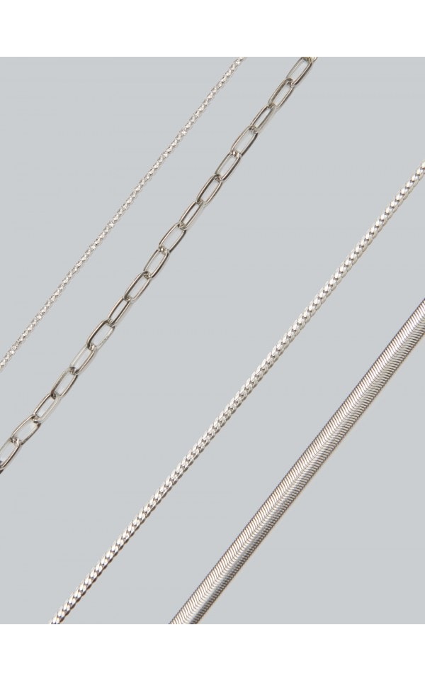 Kaskadowy łańcuszek - HOUSE - 7009L-SLV