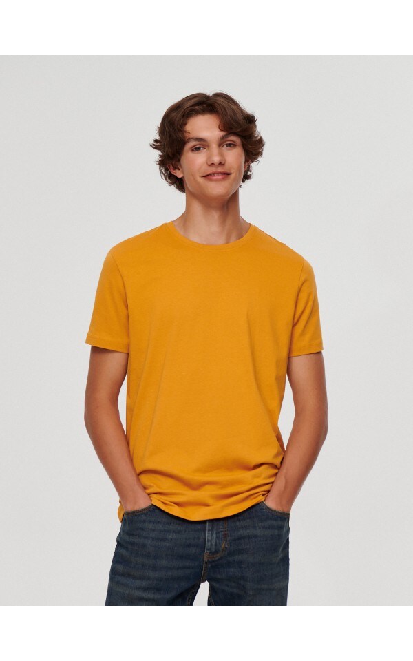 Tricou basic uni Culoare portocale - HOUSE - 0233X-22X