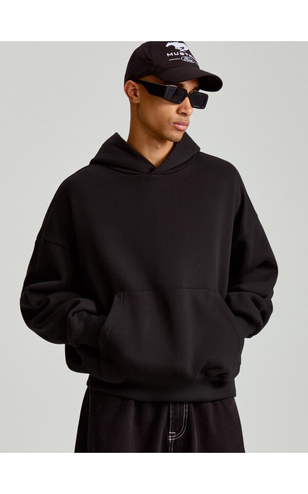 Hanorac Culoare negru - HOUSE - 198CF-99X