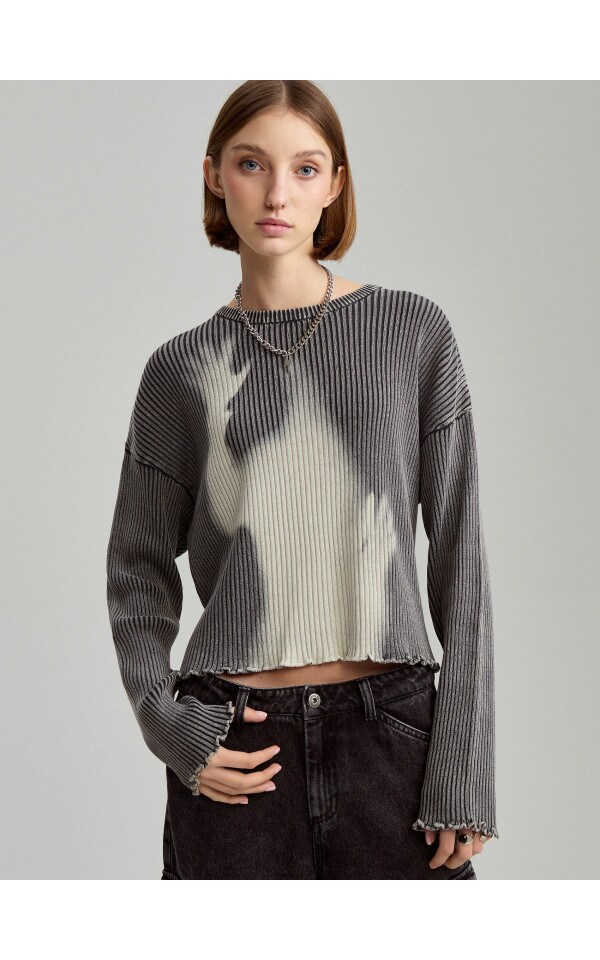 Pulover loose fit Culoare gri închis - HOUSE - 243AB-90X