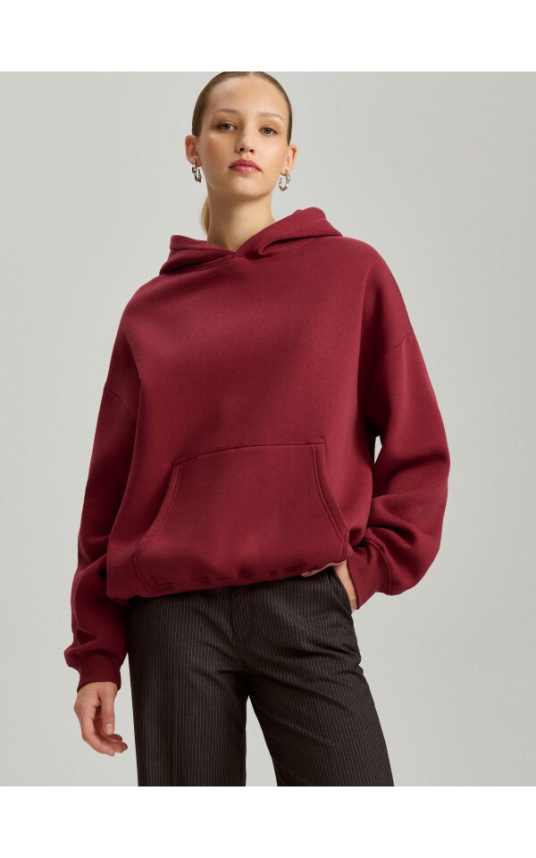 Hanorac Culoare castaniu - HOUSE - 379BY-83X