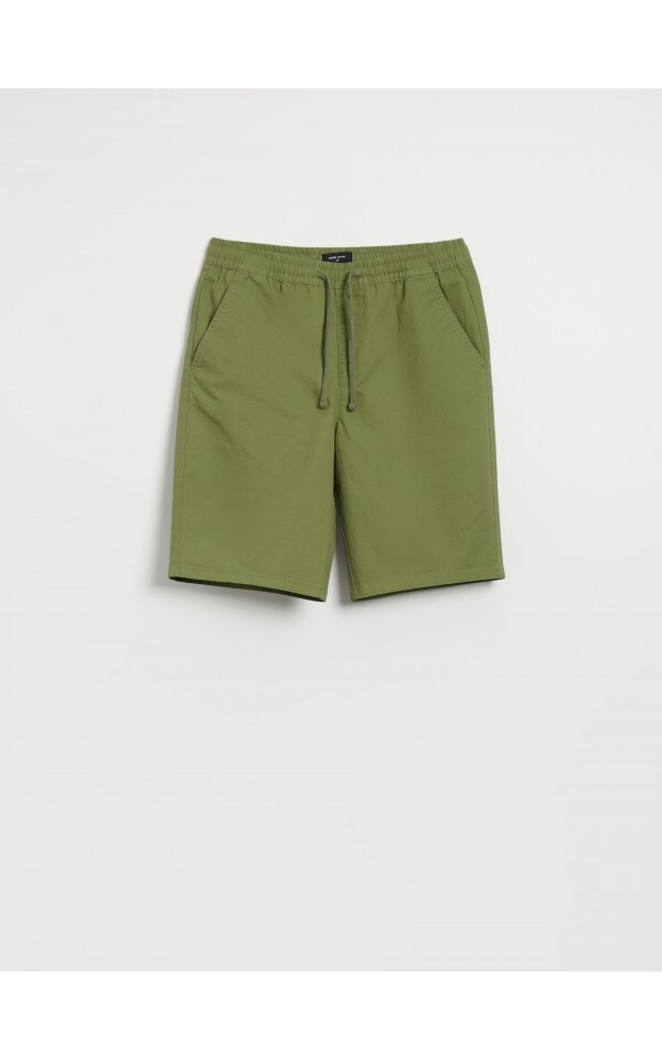 Pantaloni scurți Culoare verde maroniu - HOUSE - 7782W-78X