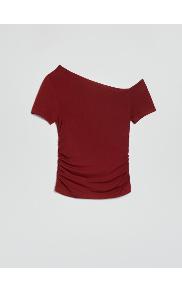 Tricou uni Culoare castaniu - HOUSE - 820BS-83X