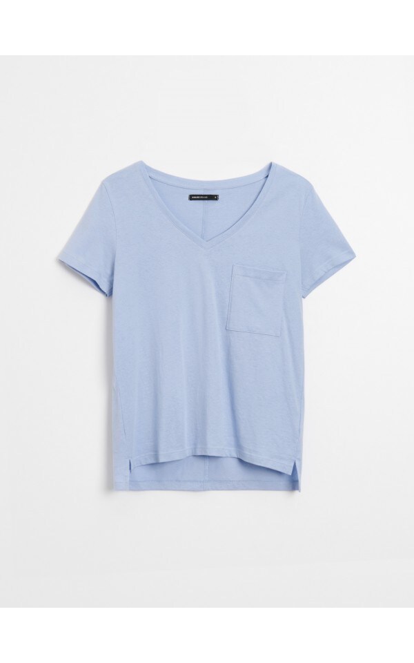 Majica sa V-dekolteom, HOUSE, 9426L-50X