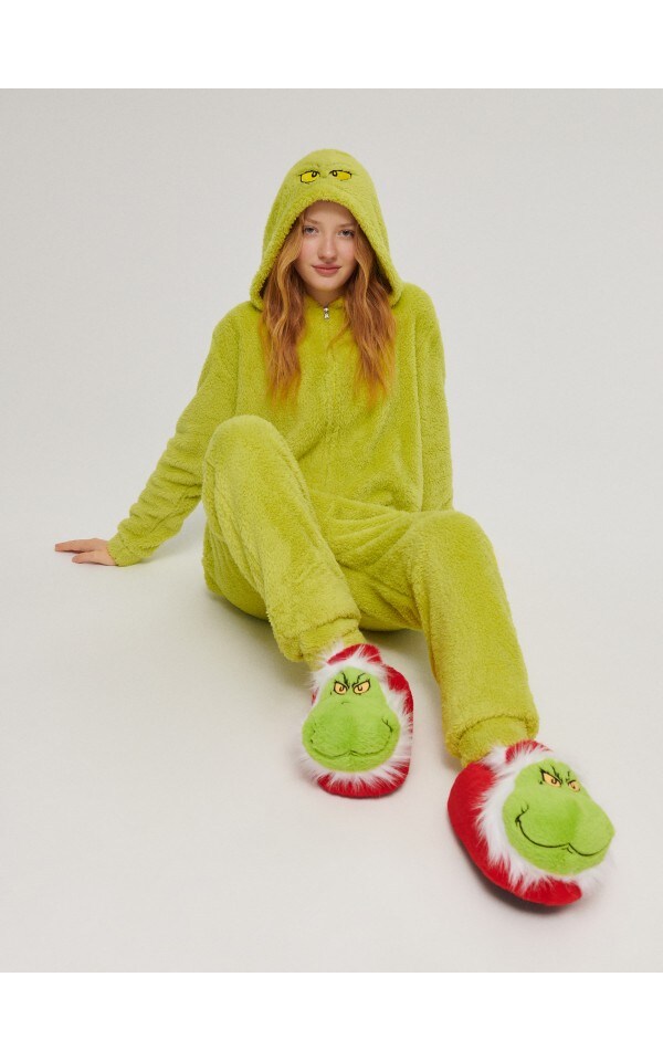 Papuče Grinch Farba viacfarebná - HOUSE - 6493X-MLC