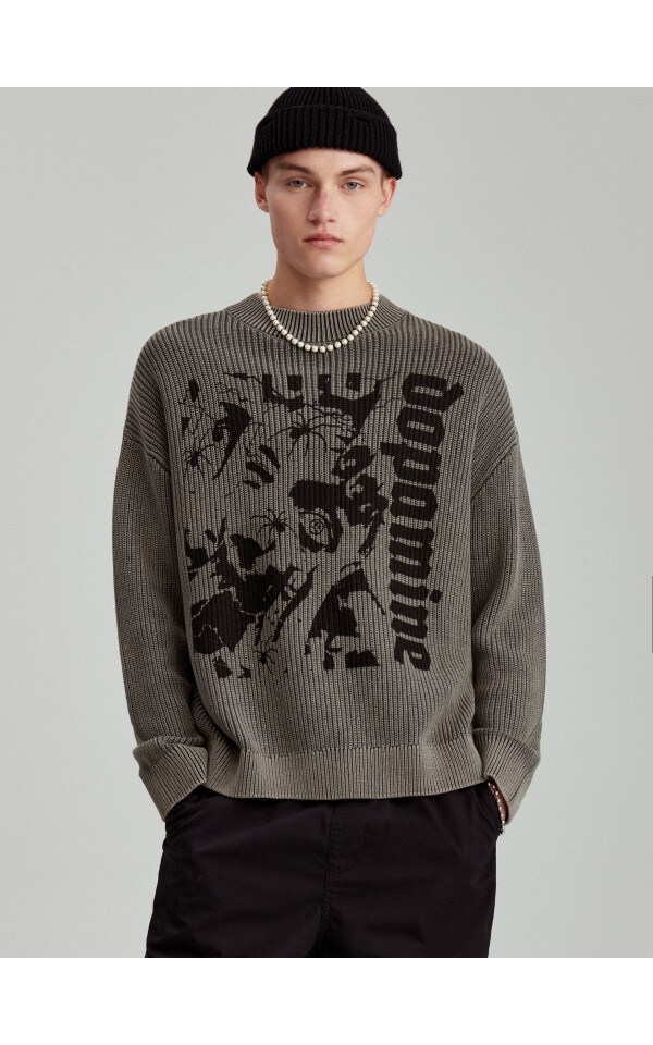 Джемпер oversize Колір темно-сірий - HOUSE - 420BE-90X